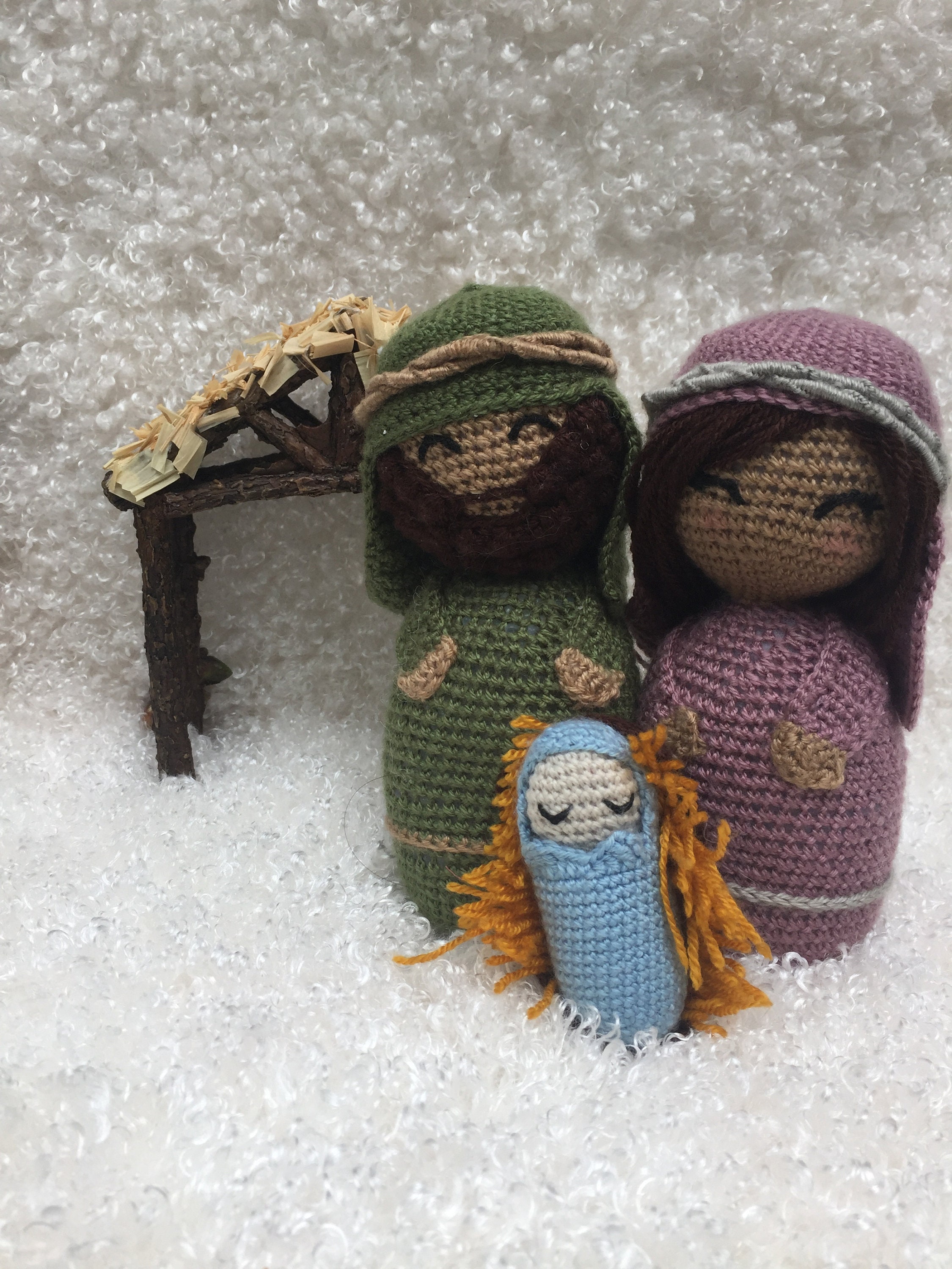 Crochet Nativity Pattern Instant Download Amigurumi Nativity | Etsy