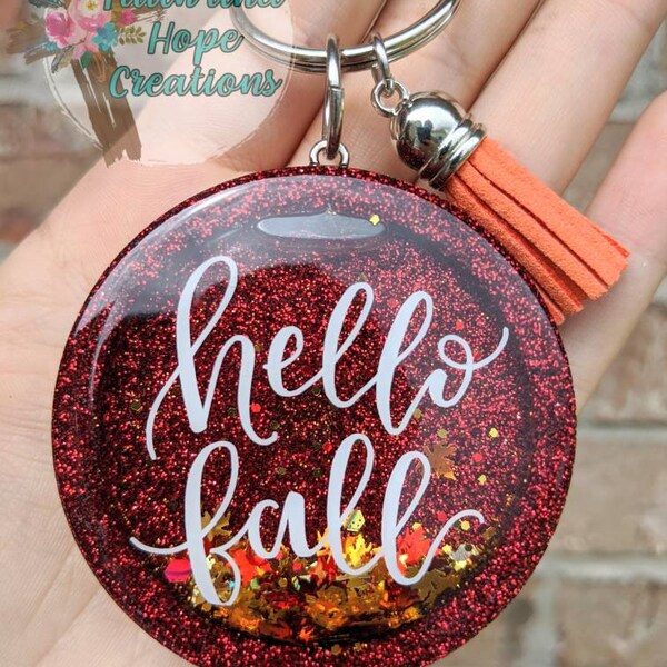 Resin Keychain - Etsy