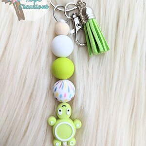 Beaded Turtle Keychain, Beaded Keychain Animal, Beaded Keychain ...