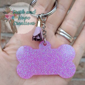 Dog Bone Keychain - Etsy