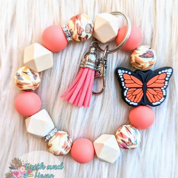 Butterfly Keychain - Etsy