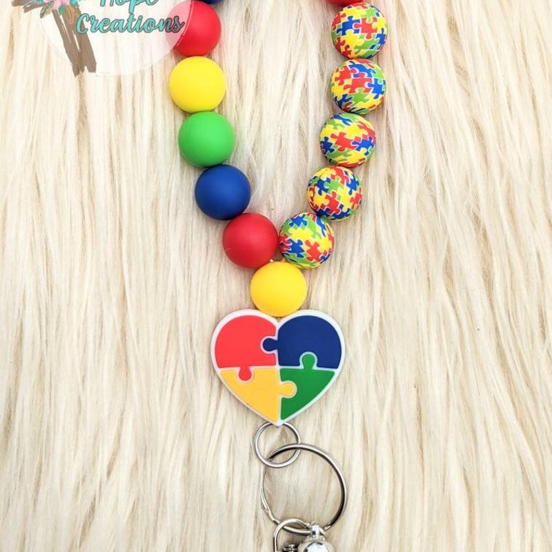Autism Key Chain - Etsy