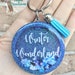 Winter Wonderland Shaker Keychain - Etsy