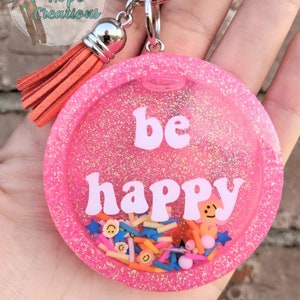 Retro Inspired Shaker Keychain - Etsy