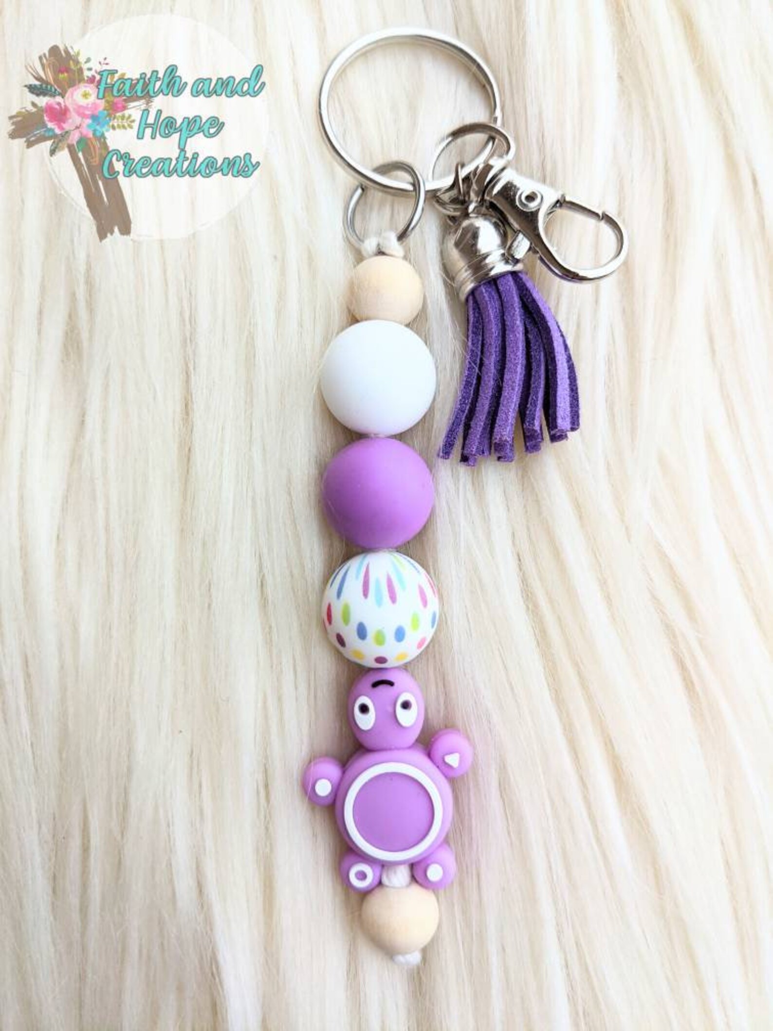Beaded Turtle Keychain, Beaded Keychain Animal, Beaded Keychain ...