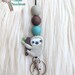 Beaded Sloth Lanyard - Etsy
