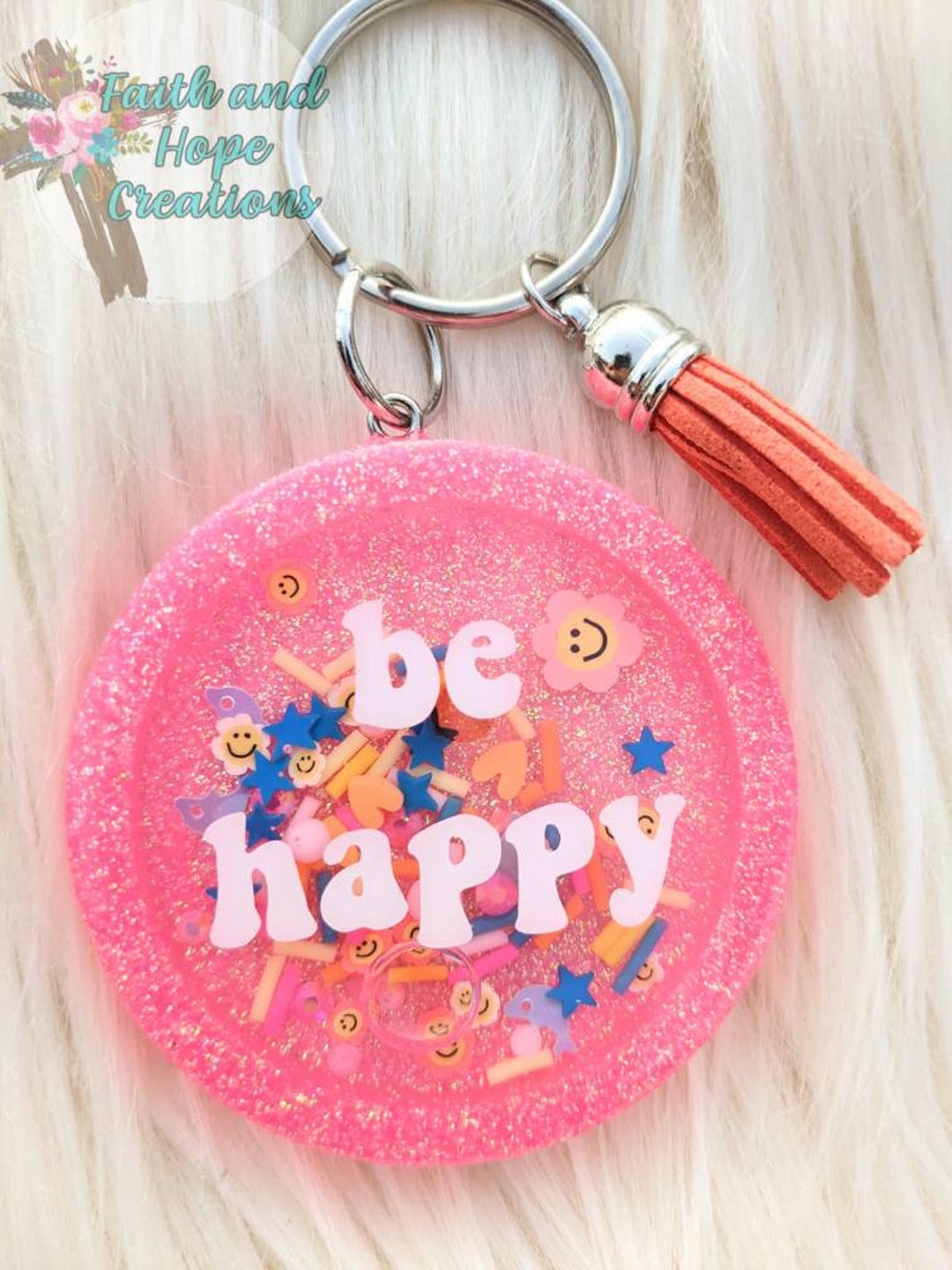 Retro Inspired Shaker Keychain - Etsy