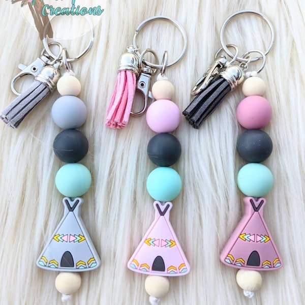Tribal Keychain - Etsy