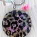 Cheetah Print Shaker Keychain - Etsy