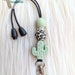 Beaded Cactus Freshie Lanyard, Freshie Hanger, Car Charm, Car ...