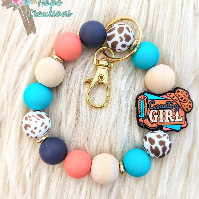 Western Keychains - Etsy