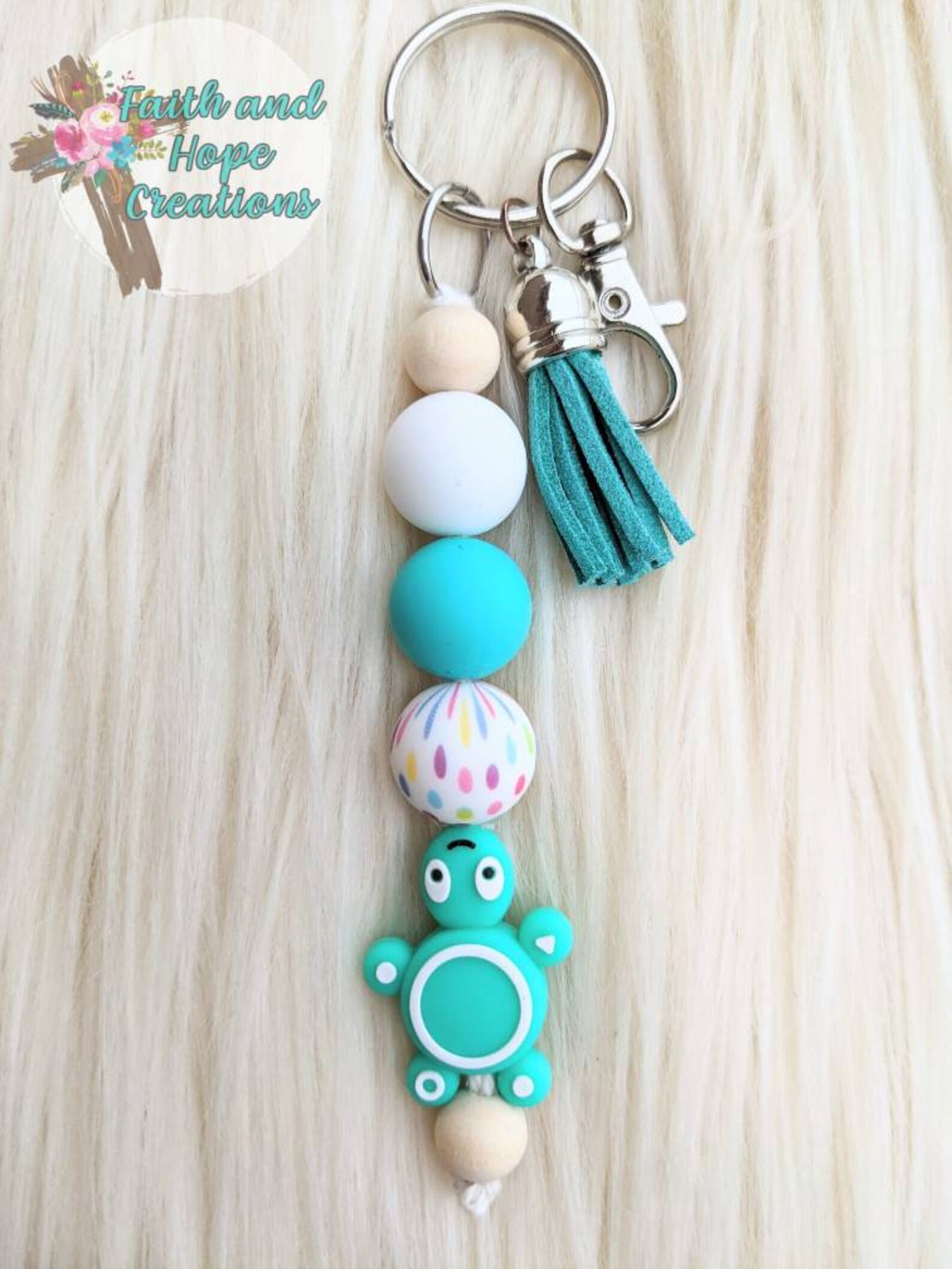 Beaded Turtle Keychain, Beaded Keychain Animal, Beaded Keychain ...