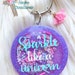 Sparkle Like a Unicorn Shaker Keychain - Etsy