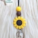 Sunflower/daisy Inspired Lanyard - Etsy