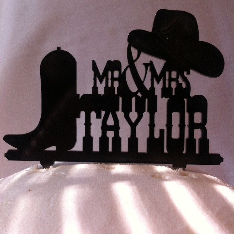 Country Cake Topper - Etsy