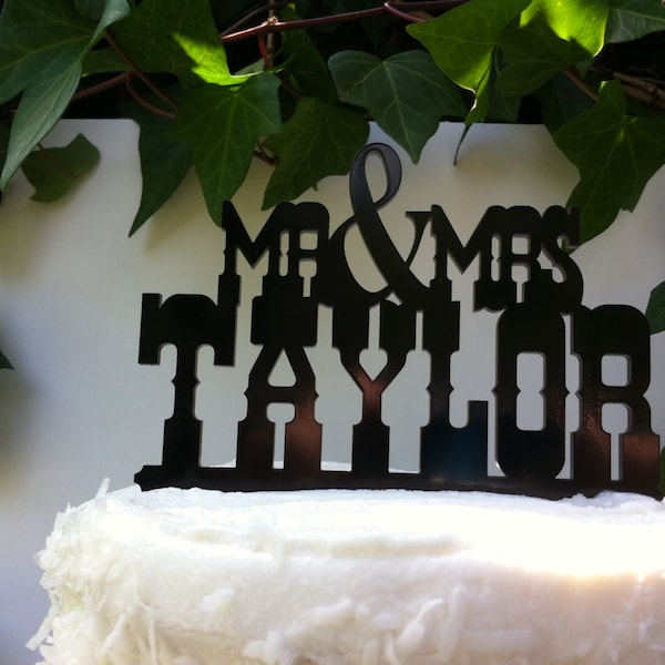 Country Wedding Cake Topper - Etsy