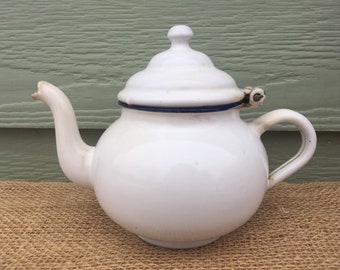 Enamel tea pot | Etsy