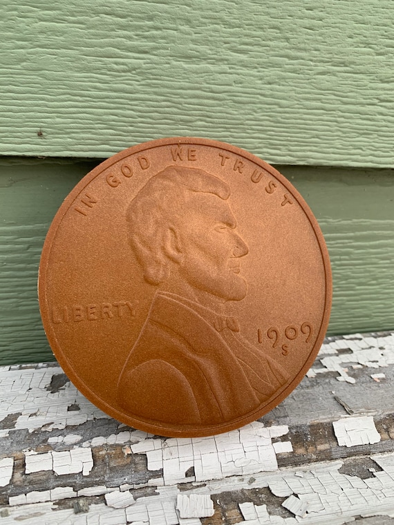 Large Plastic Wheat Penny Novelty 1909S VDB Toy Display Joke - Etsy