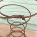 Rusty Bed Springs Vintage Assemblage Steampunk Art Home Decor Accent ...