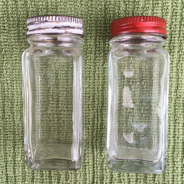 Red Top Salt Pepper - Etsy