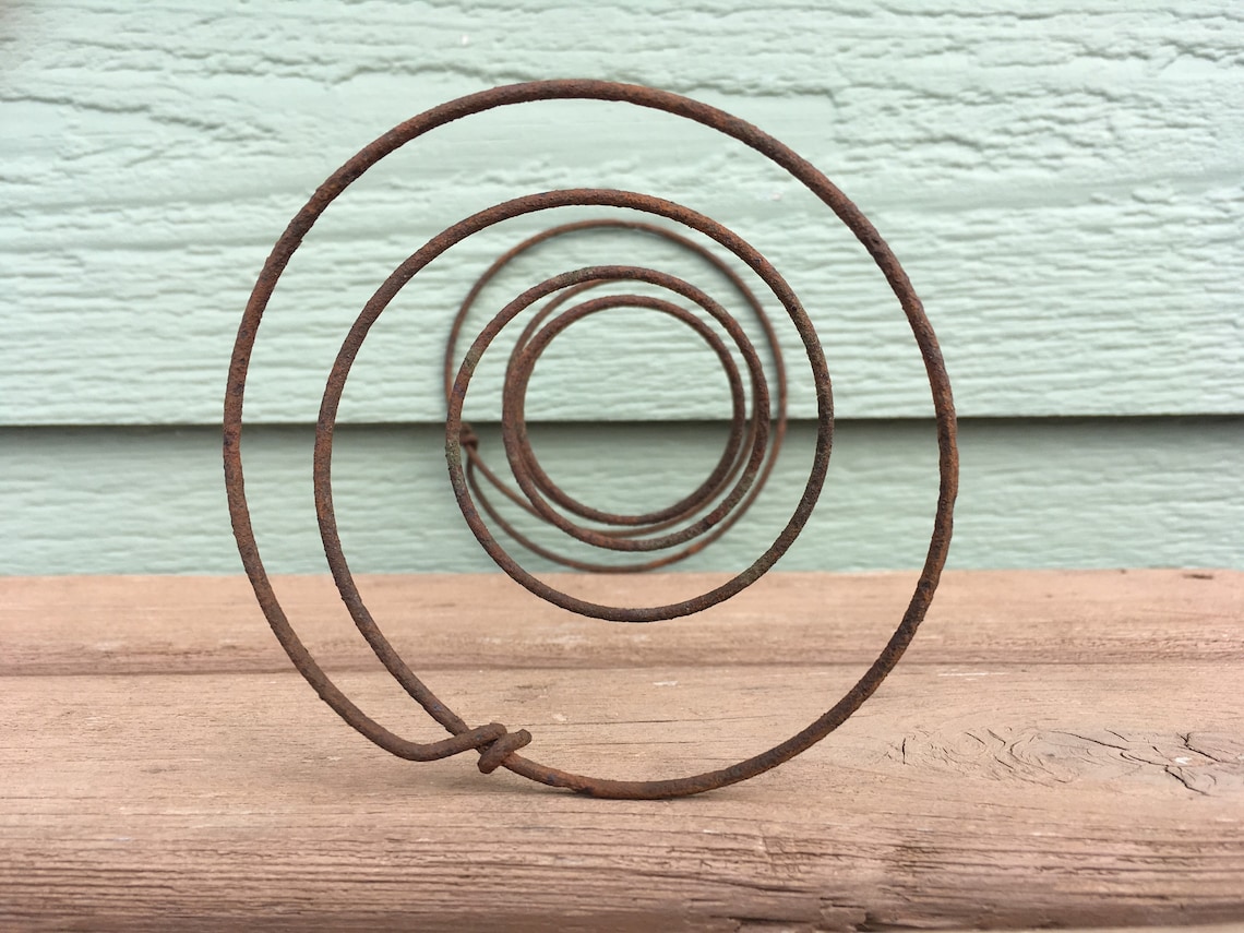 Rusty Bed Springs Vintage Assemblage Steampunk Art Home Decor - Etsy