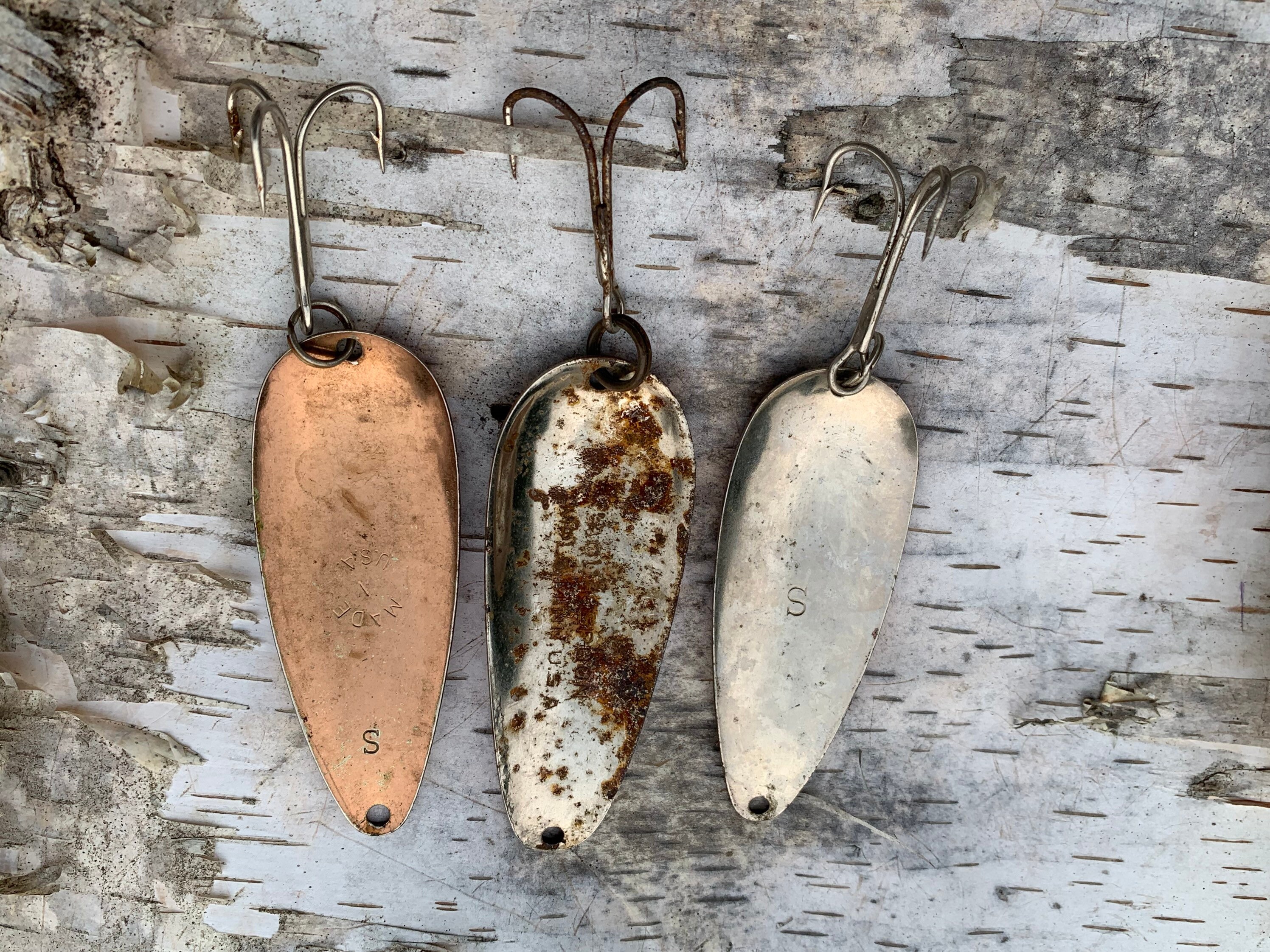 Fishing Lure Set Daredevil Spoon Lot Fish Old Antique Vintage | Etsy