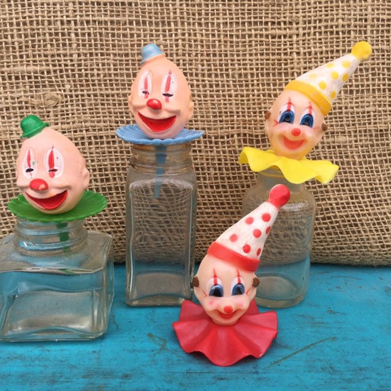 Clown Cake Toppers - Etsy