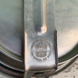 Boy Scout Cook Kit Camping Set Chow Mess Bag Travel Aluminum B.S.A ...