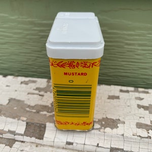 Durkee Ground Mustard Spice Tin Yellow Vintage Metal Small - Etsy