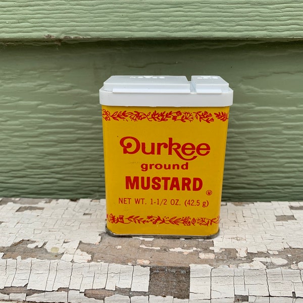 Mustard Spice Tin - Etsy