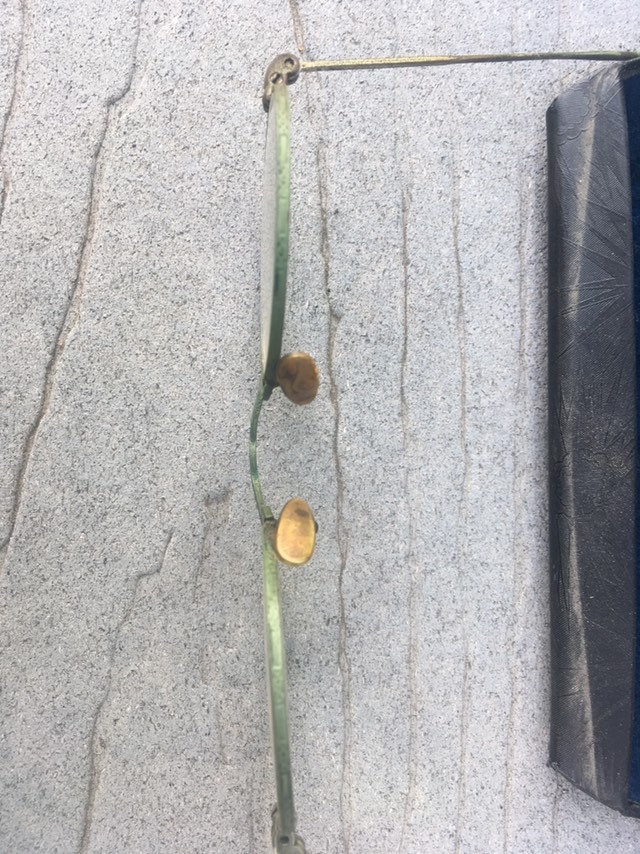 Eyeglasses Vintage Spectacles Copper Brass Ornate Delicate | Etsy