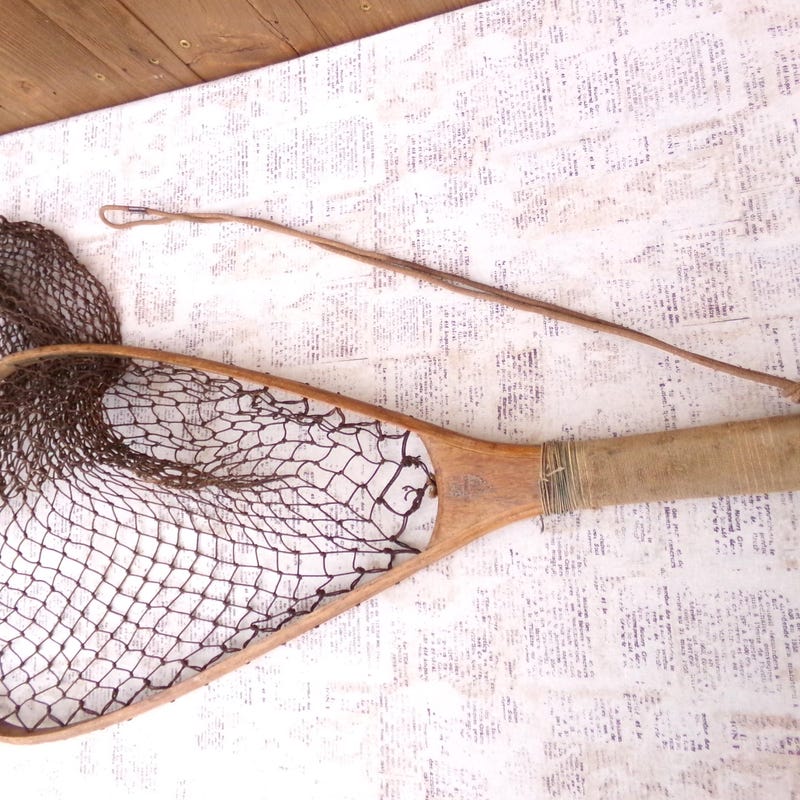 Vintage Fishing Net - Etsy