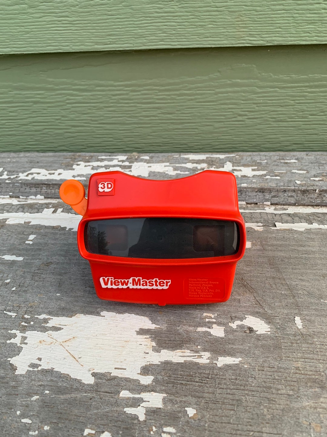 View-master Toy Red Slide Reel View Master Viewmaster 3D Show Retro Fun ...