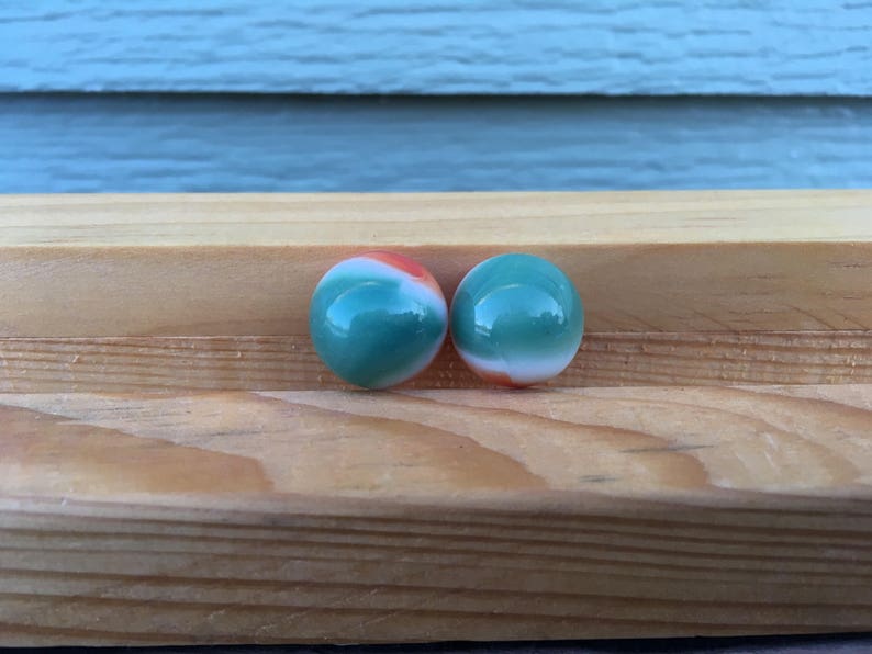 Aggie Marble Glass Vintage Toy Game Strand Colored Set Marbles White ...