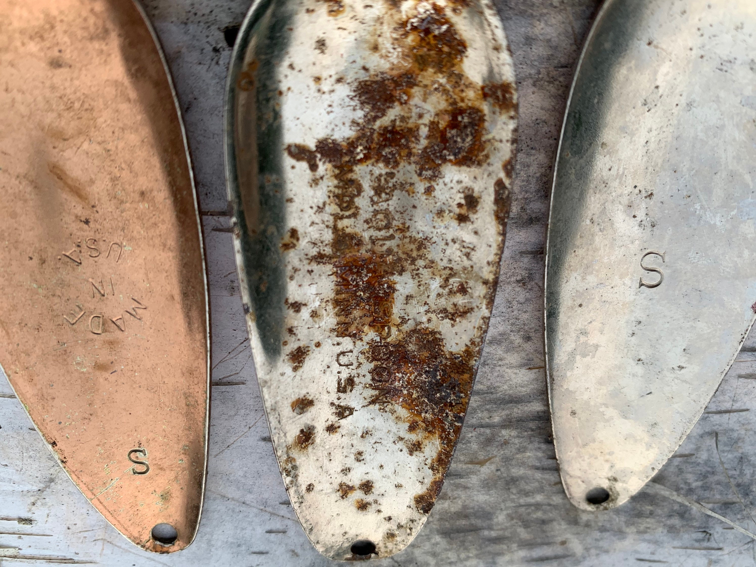 Fishing Lure Set Daredevil Spoon Lot Fish Old Antique Vintage | Etsy