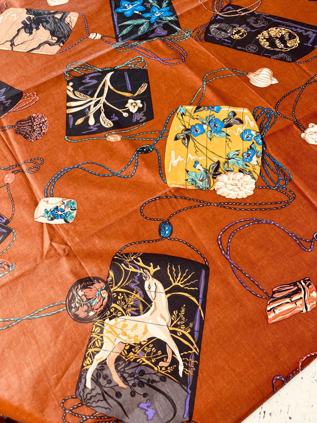 Art Deco 1982 ' Inro ' Newmarket Designs Ltd by Robert Warshaw Rabbit ...