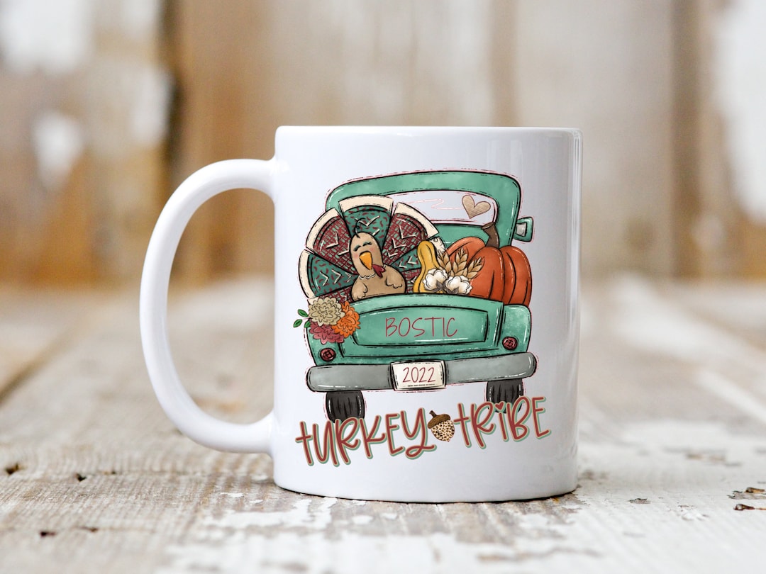 Personalized Coffee Mug, Thanksgiving Coffee Mug, Coffee Mug, Custom ...