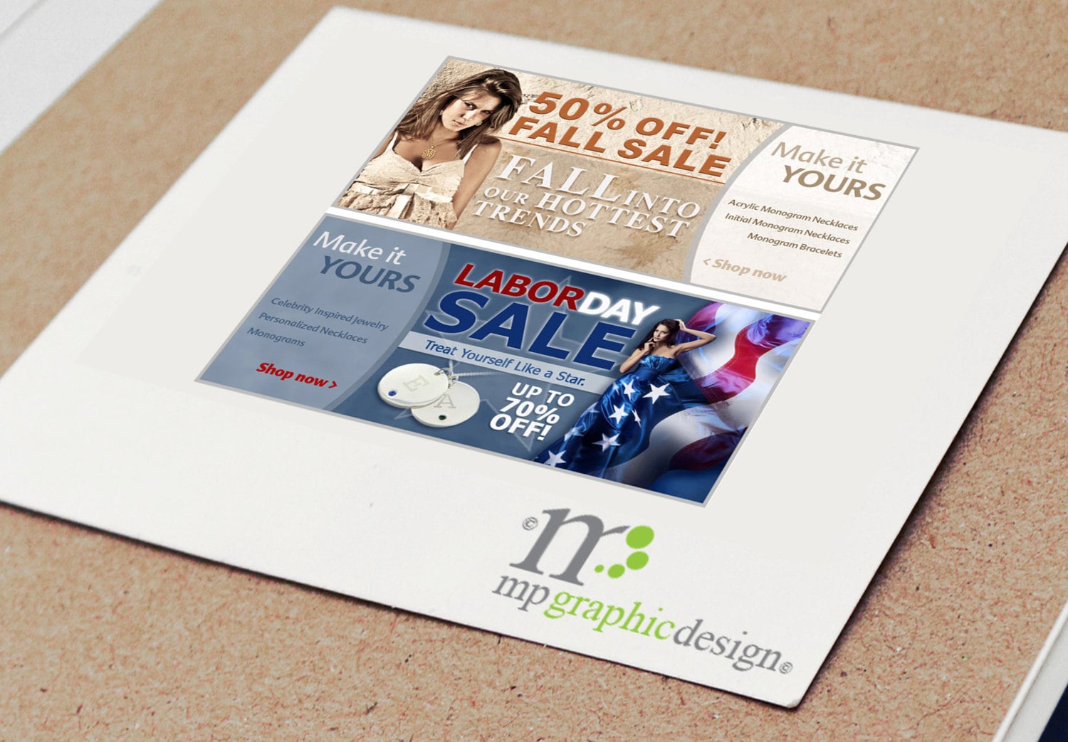 Custom Web Banner Ads - (using Your Logos and Photos) 1 Concepts 2 ...