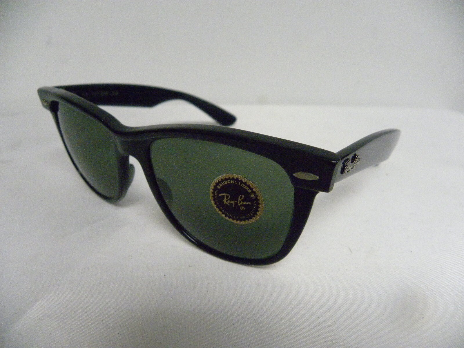 New Vintage B&L Ray Ban Wayfarer II Street Neat Gunmetal Ebony Black ...