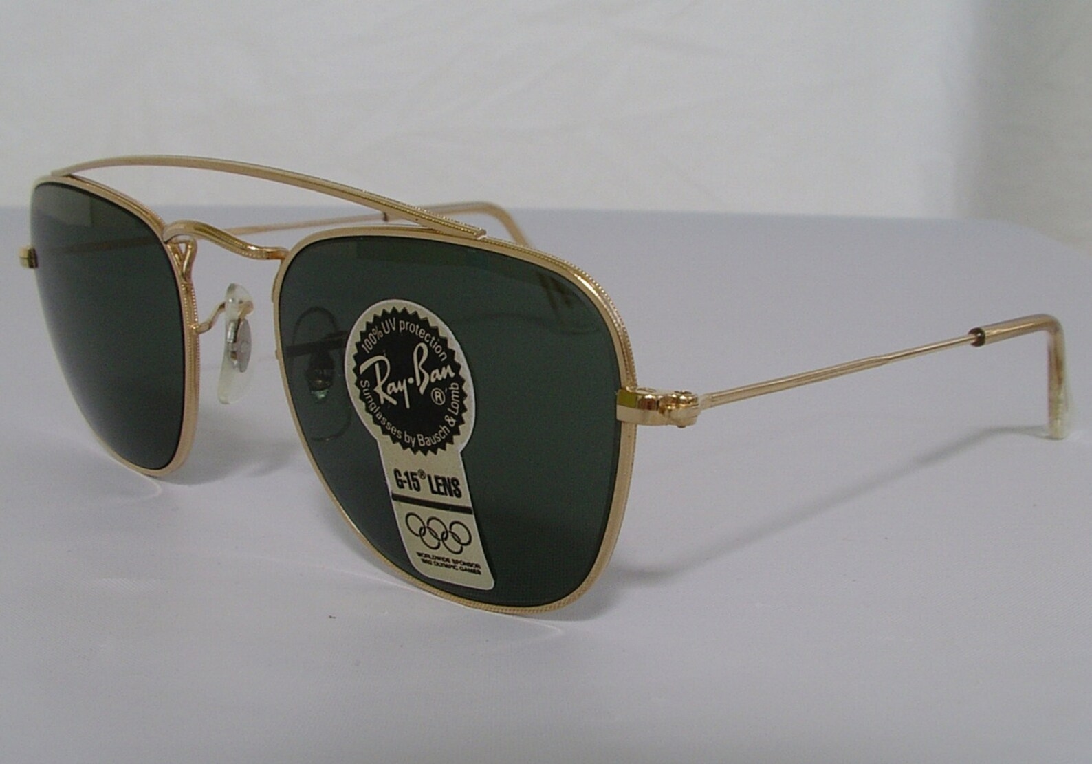 New Vintage B&l Ray Ban Classic Collection Style 5 With Brace Gold ...