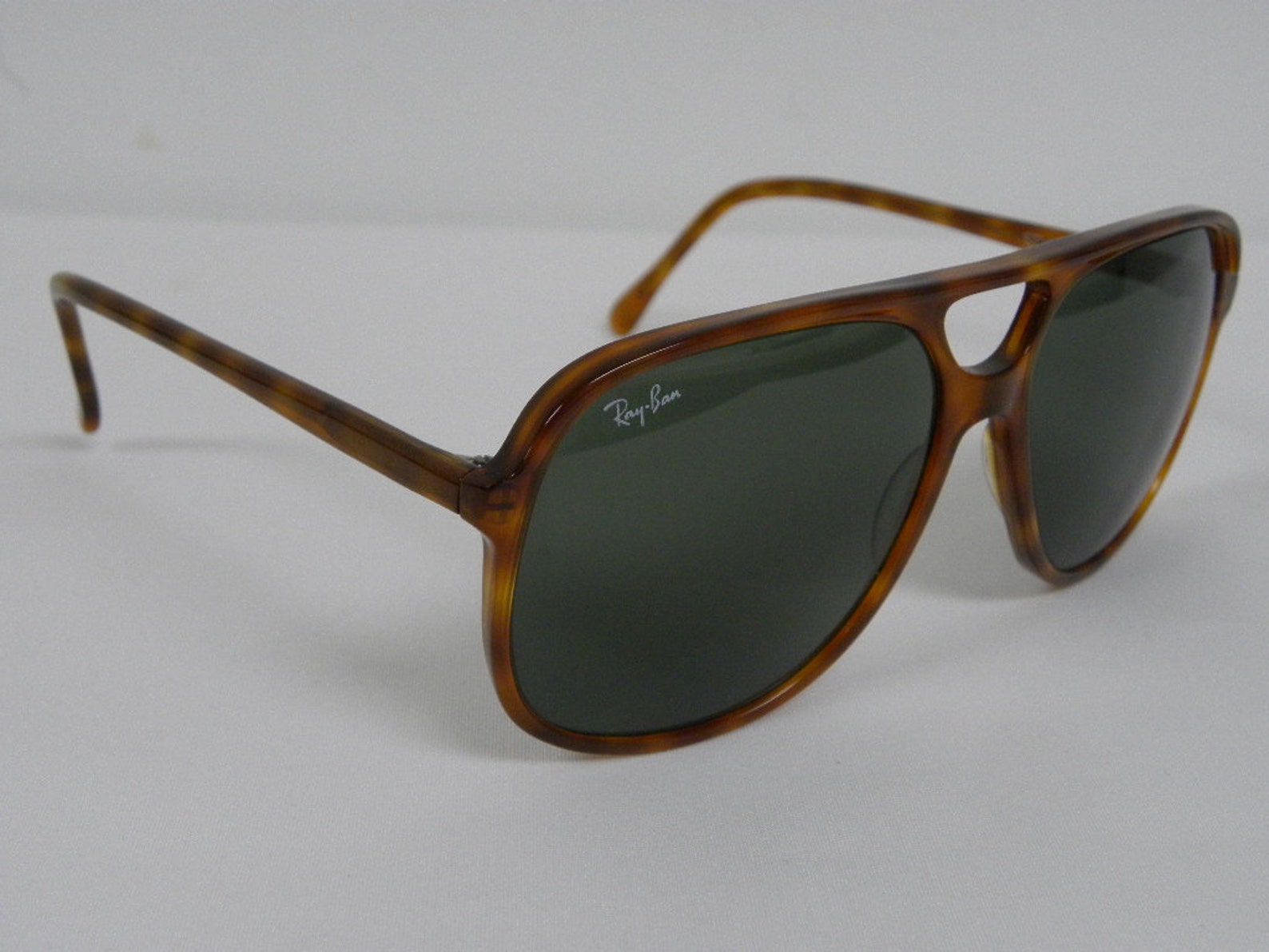 New Vintage B&L Ray Ban Traditionals Style B Blond Tortoise Brown G-15 ...