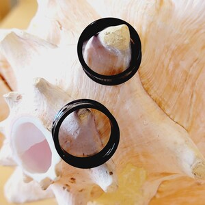 Pair of Black Acrylic Tunnels Gauges 3mm to 20mm Sizes Available - Etsy