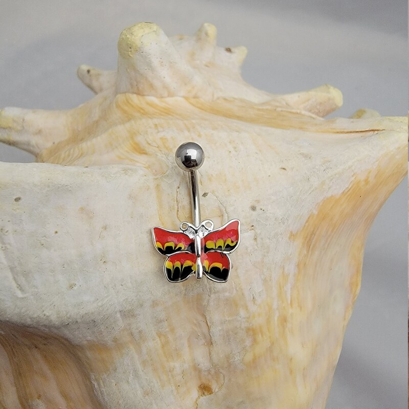 Unique Belly Ring - Etsy