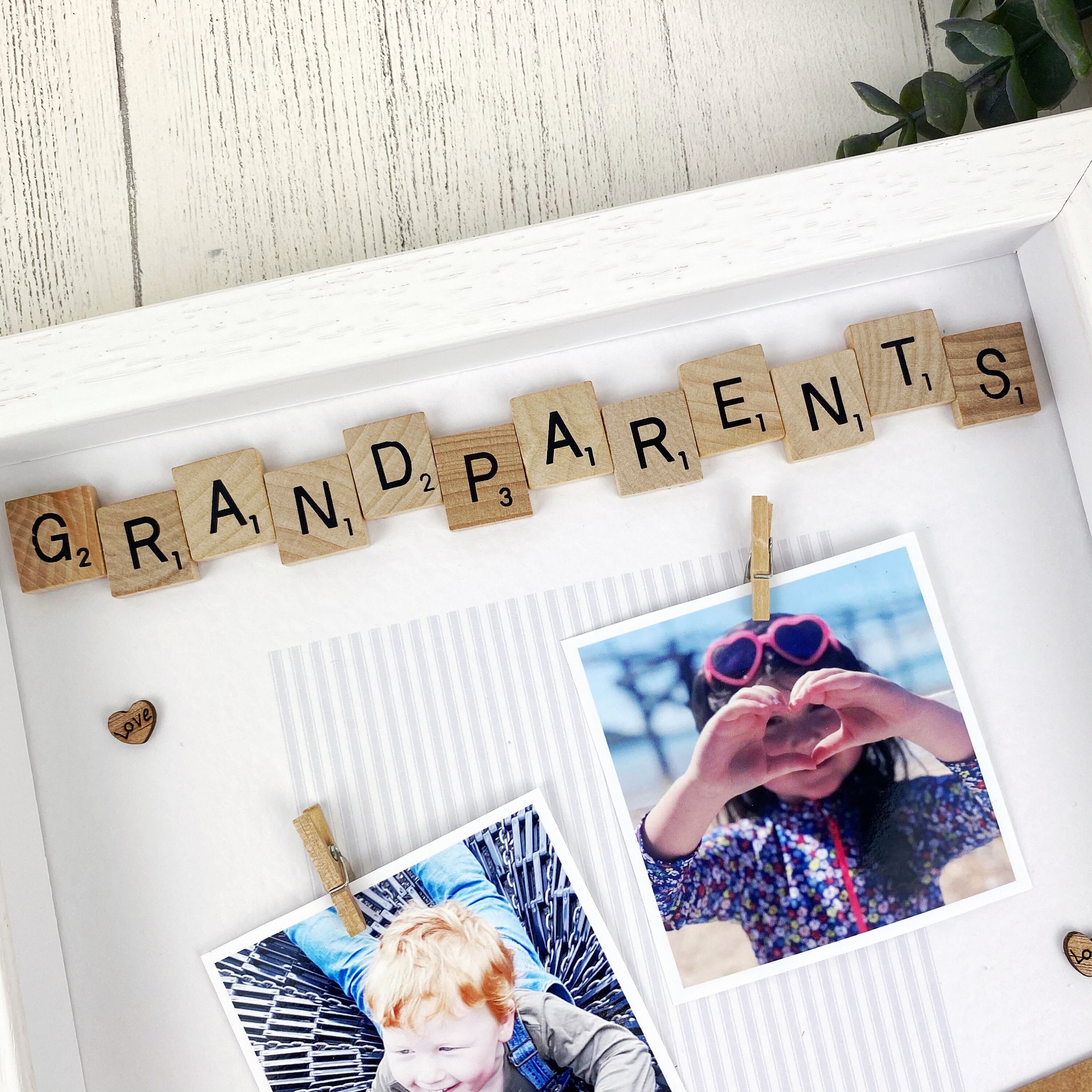 Grandparents Photo Frame- Personalised Frame- Grandparents Hold Our ...