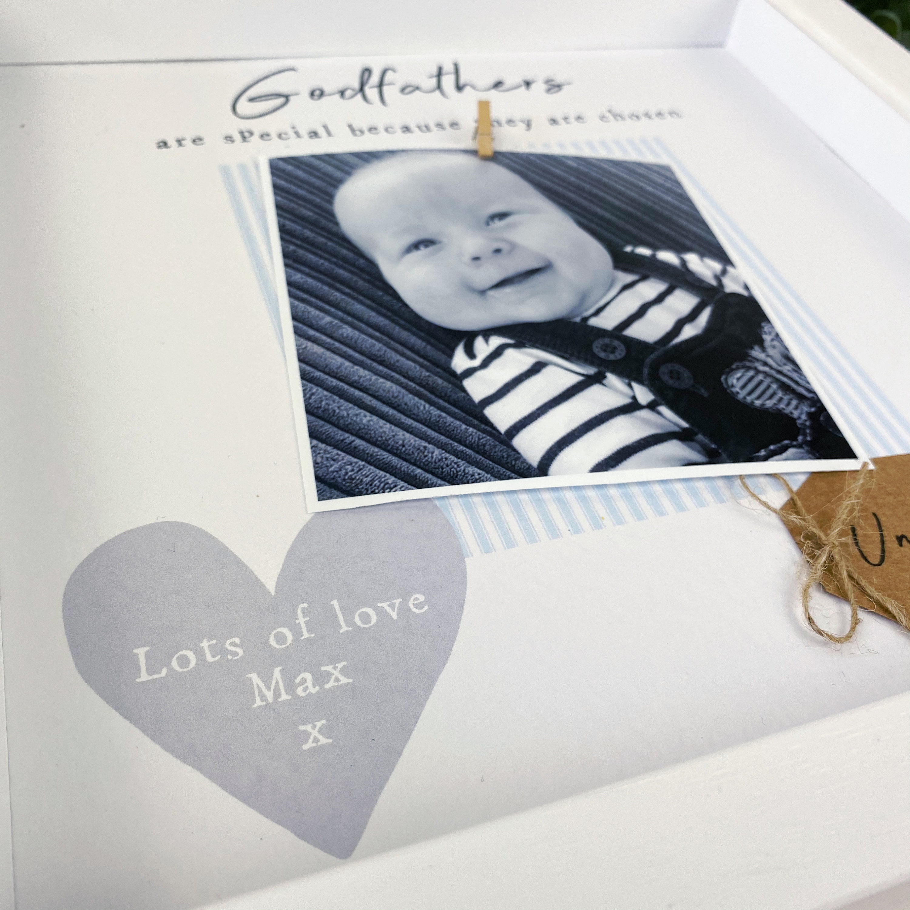 Godfather Photo Frame Gift Will You Be My Godfather | Etsy