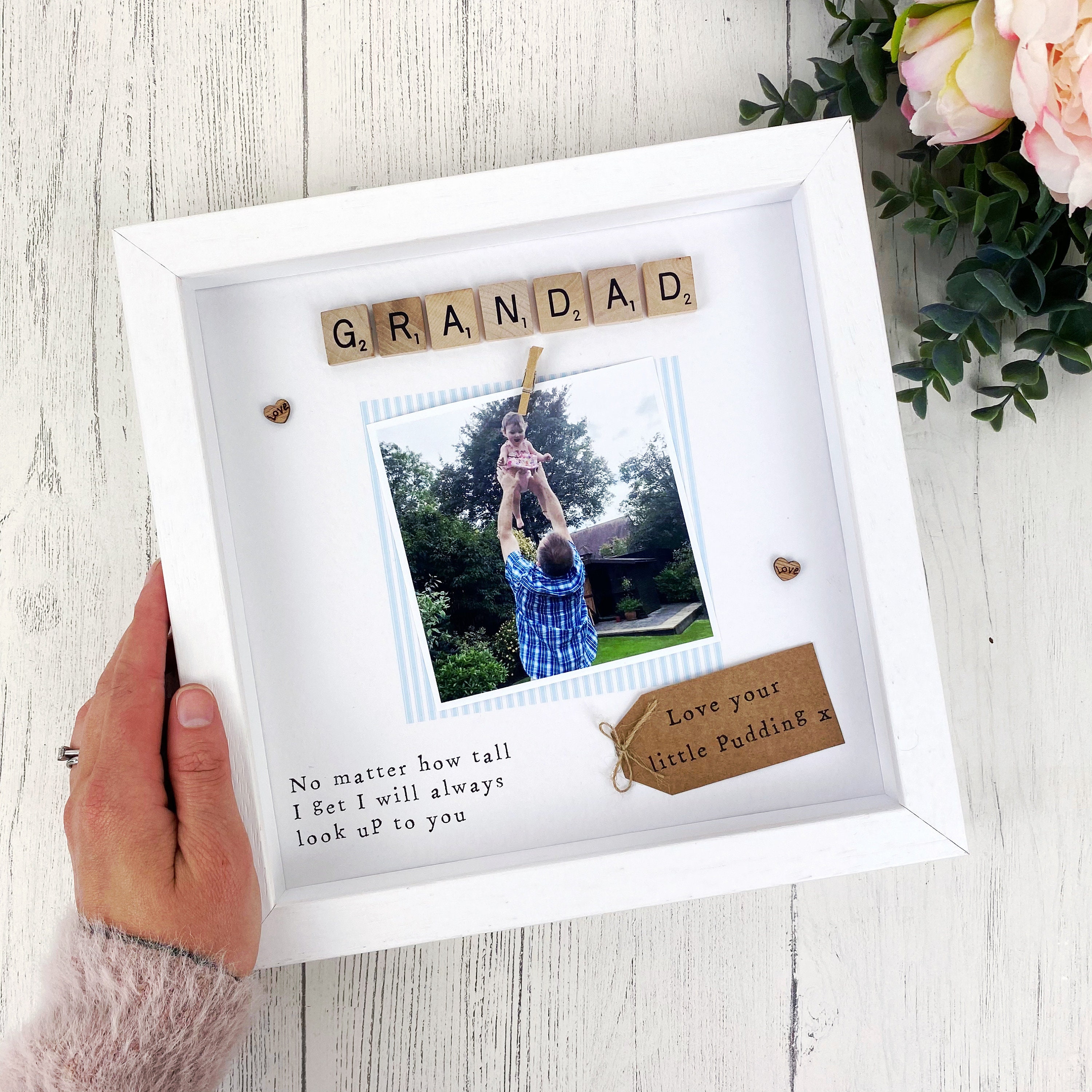 Grandad Photo Frame Fathers Day Gift Personalised Grandad - Etsy UK