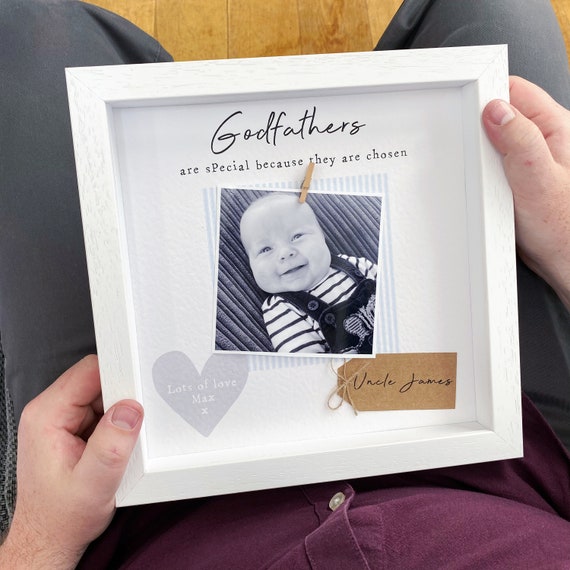 Godfather Photo Frame Gift Will You Be My Godfather | Etsy