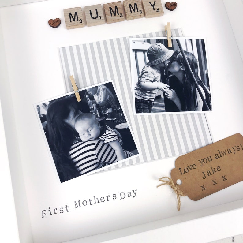 First Mothers Day - New Mummy Photo Frame - Mummy Gift - Personalised ...