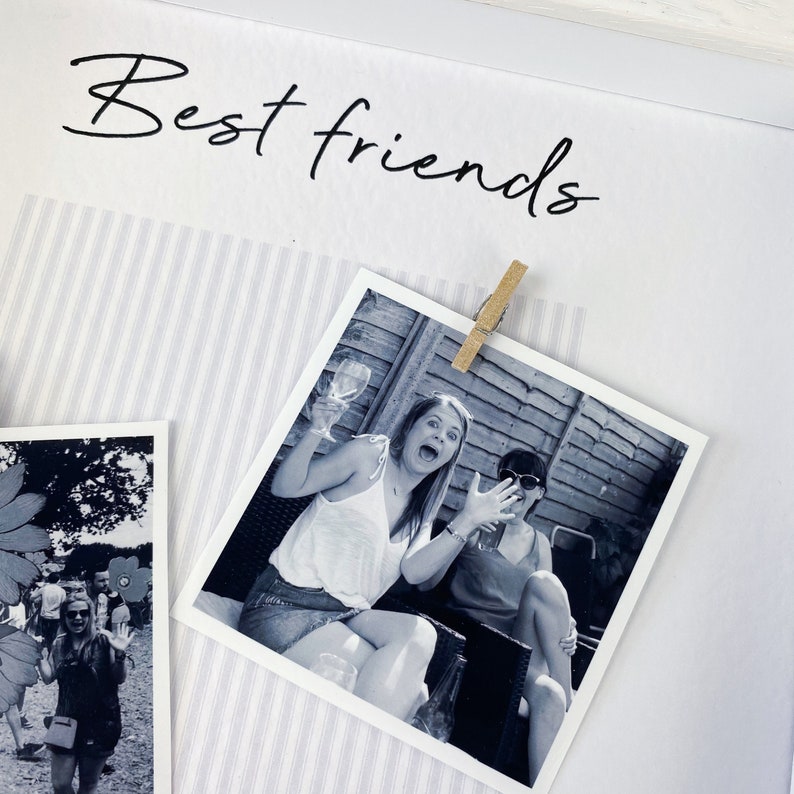 Best Friends Photo Frame- Personalised Friend Frame- Photo Printing ...