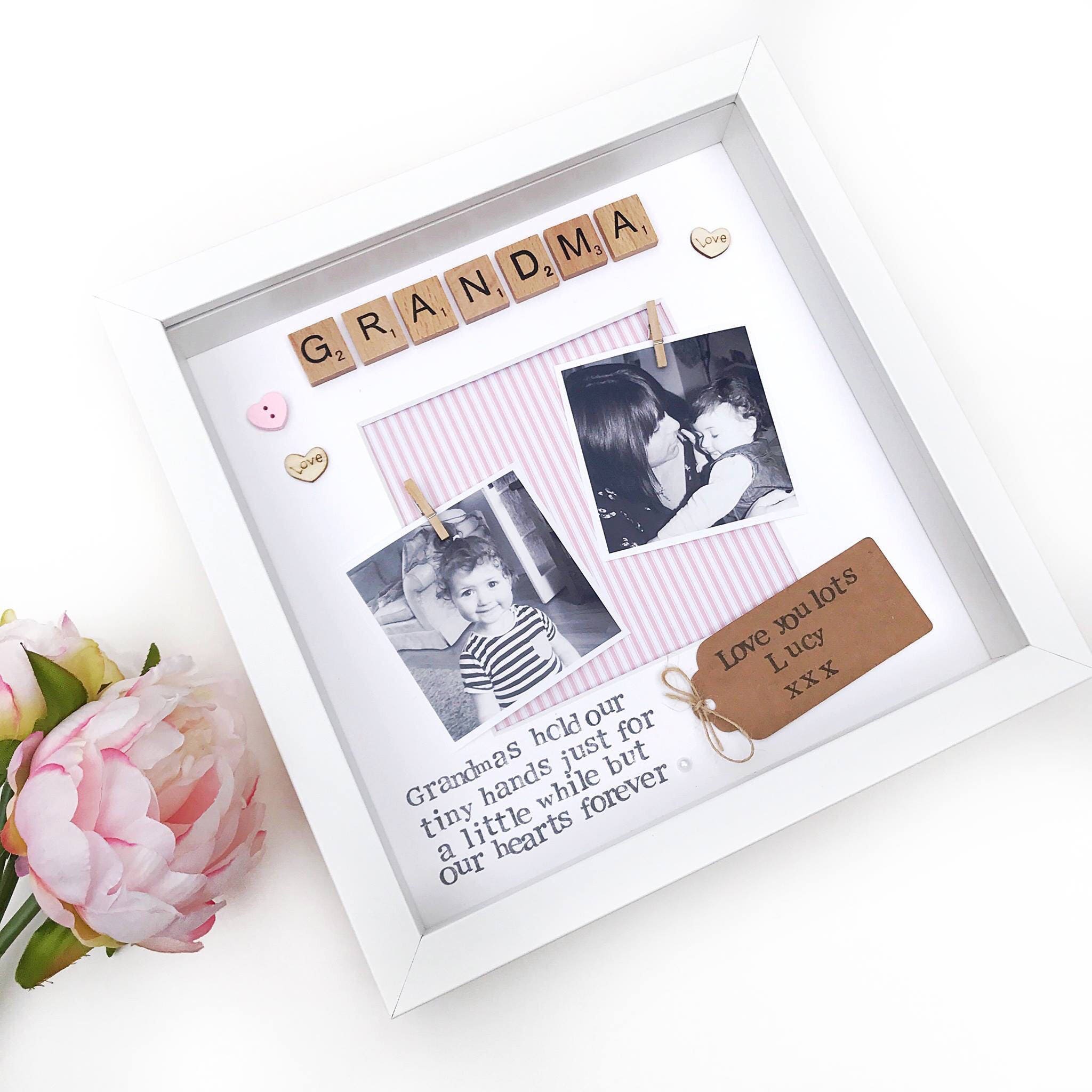 Great Grandma Frame Personalised Scrabble Frame Photo Frame | Etsy